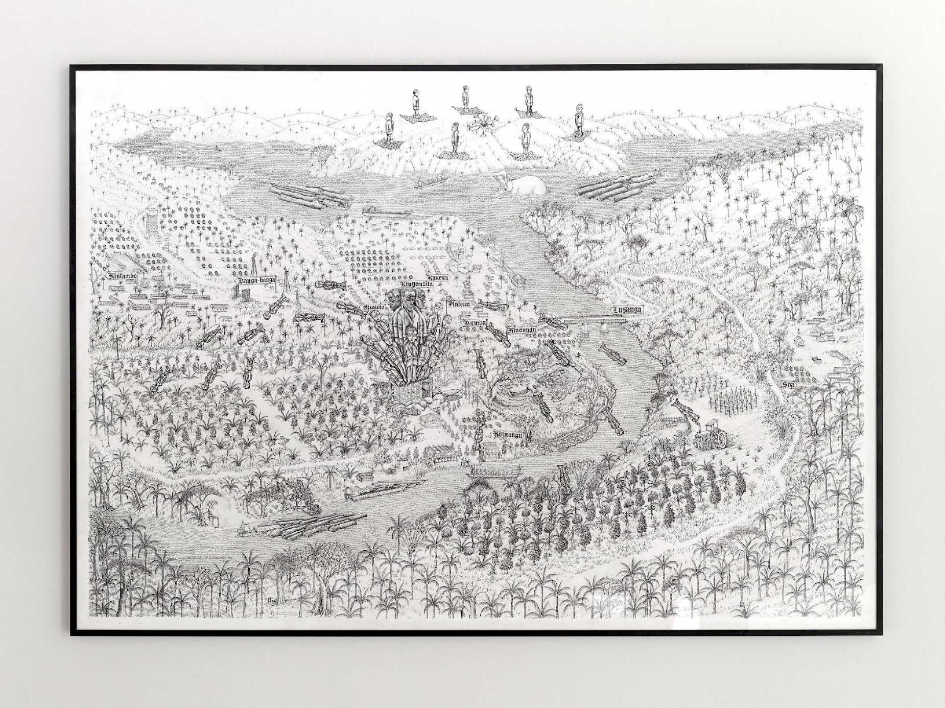 Drawings, 2016–ongoing by Ced’art Tamasala