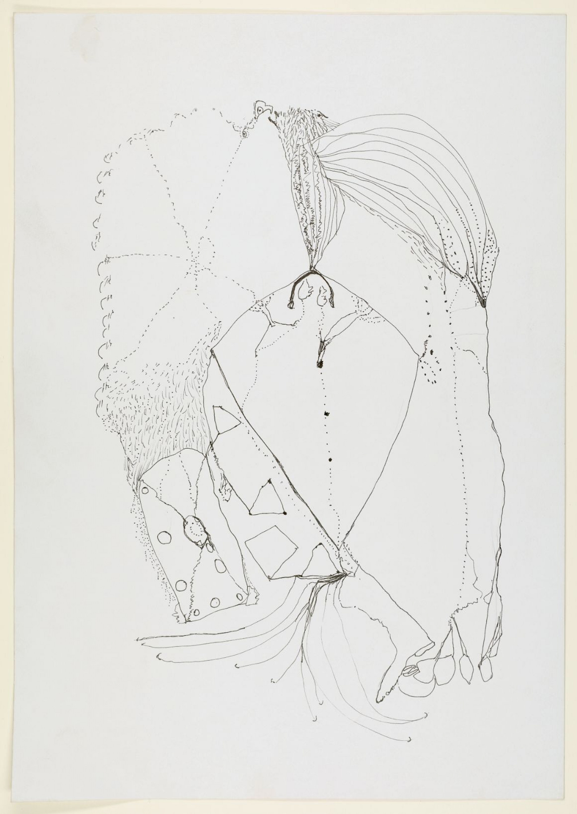 Drawings, 2022 by Matthieu Kilapi Kasiama